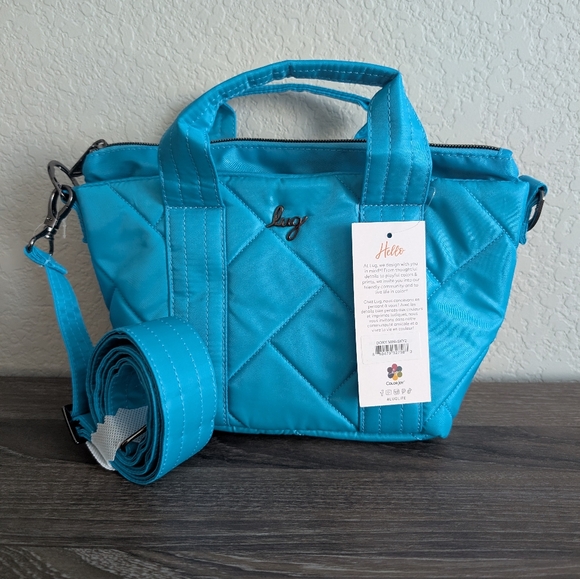 lug | Bags | Lug Dory Mini Crossbody Bag Sky Blue Nwt | Poshmark